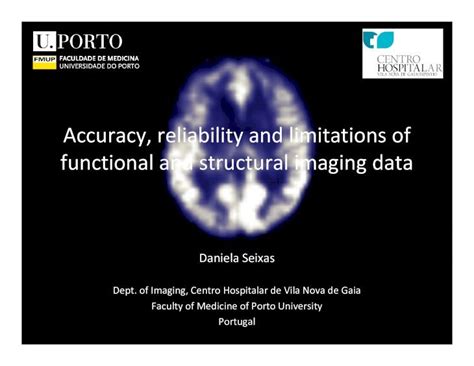 Pdf Accuracy Reliability And Limitations Of Functional And Structural Imaging … › Event