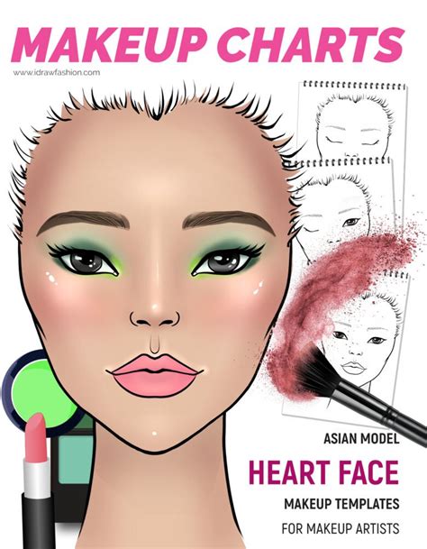 How To Apply Makeup To Heart Shaped Face Saubhaya Makeup