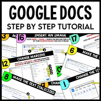 Google Docs Tutorial How To Use Google Docs By Life Skills Creations
