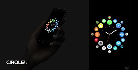 IOS Concept Proposes Cirqle UI Inspired By WatchOS Video Concept Phones