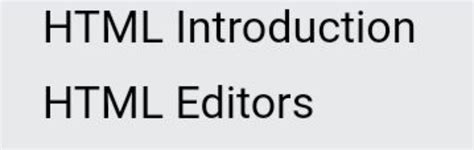 Html Introduction Html Editors Filo