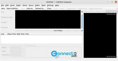 subtitle composer open source text based subtitle editor