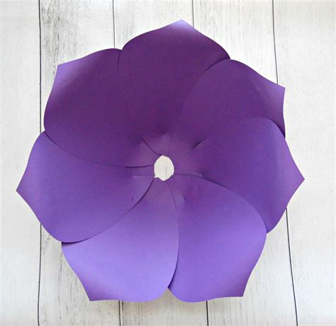 How To Make Giant Paper Flowers Step By Step Tutorial How To Make
