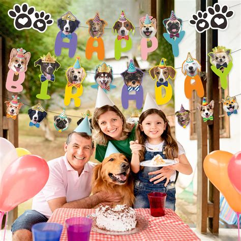 Dog Birtdhay Party Banner Decorations Set Of 3 Dog