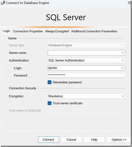 Connection String Confusion In Ssms Sqlservercentral