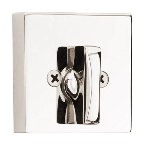Solid Brass Deadbolts Collection Square Single Sided Deadbolt In