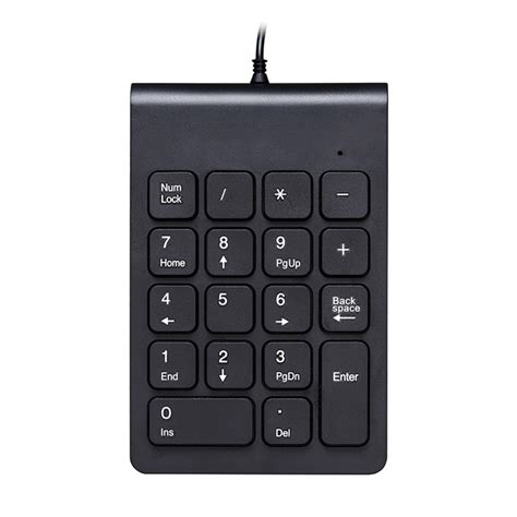 Wired Mini Usb Numeric Keypad Numpad 18 Keys Digit Grandado