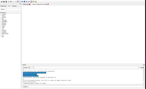 Geant4 Graphics Issue Getting Started Geant4 Forum