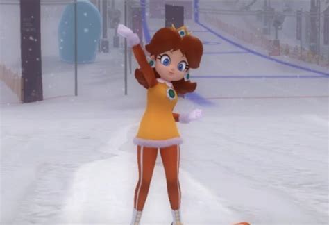 Hourly Princess Daisy 🌼 On Twitter 🌼 Daisy Mario And Sonic At The Sochi 2014 Olympic Winter