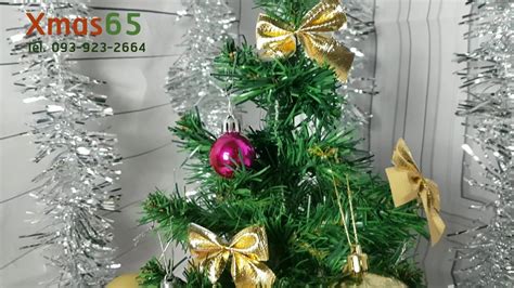 ขายต้นคริสต์มาสราคาถูก ต้นคริสมาส ของตกแต่งต้นคริสต์มาสปลอม Christmas Tree ต้นคริสต์มาสขนาด 60