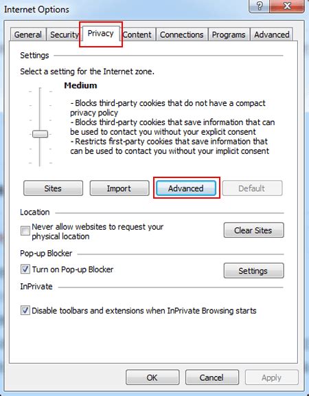 How To Enable And Disable Cookies In Windows 8