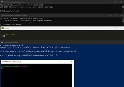 Terminal I Hate That When Developing On Windows I Need Like Four