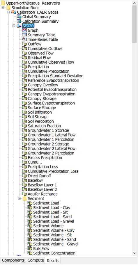 Viewing Erosion And Sediment Results
