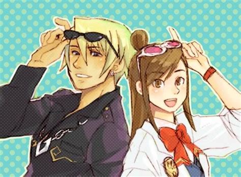 Klavier Gavin And Ema Skye Ace Attorney And 2 More Danbooru