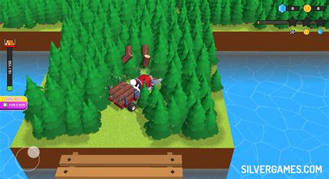Lumber Harvest Tree Cutting Game Play Online On Silvergames 🕹️