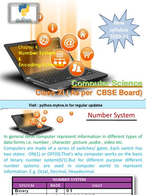3 Number System Pdf Character Encoding Computer Science