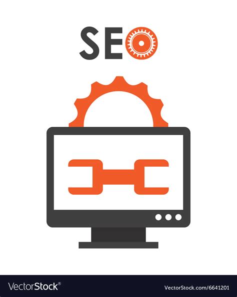 Searching Engine Optimization Royalty Free Vector Image