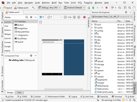 Androidmanifestxml Logcat And Android Profiling Xamarin Android In