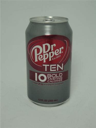 Soda Can Collection Can Watch Dr Pepper Ten