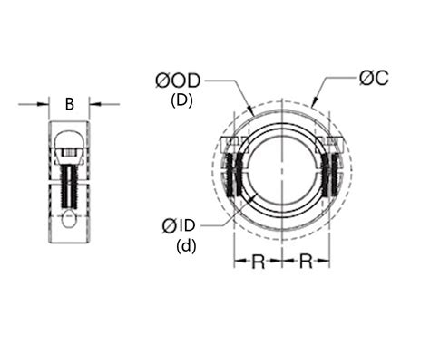 Au Miniature Bearings Pty Shaft Collar 100 Australian Owned
