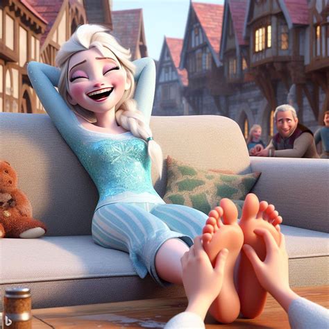 Elsa Tickled Ai By Aitickletime On Deviantart