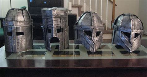Happily Ever Crafter Diy Building A Medieval Helmet Out Of Cardboard