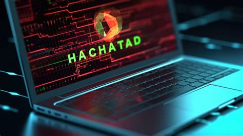 Data Privacy Breach Alert Laptop With Hacked Warning Signifies Cyber