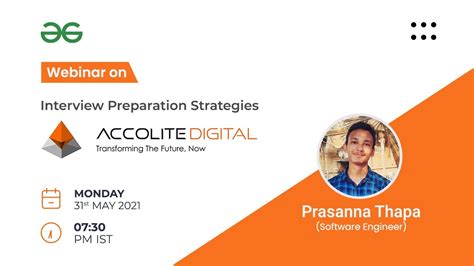 Webinar Interview Preparation Strategies Accolite Digital Youtube
