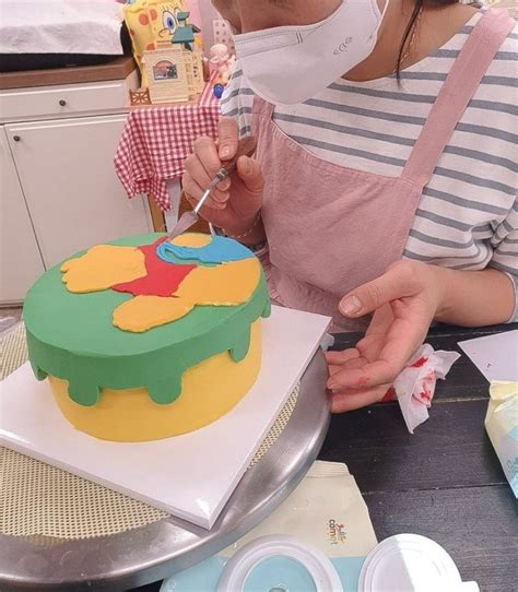 대구 레터링케이크 창업반 2주차 ️ 그림케이크 쉽게 그리는 방법🤩🤩🤩 네이버 블로그