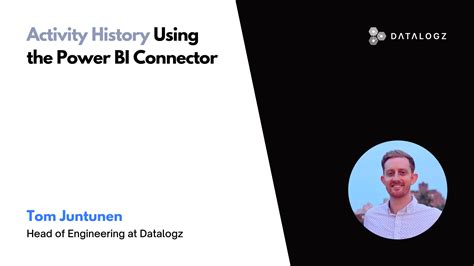 Activity History Using The Power BI Connector