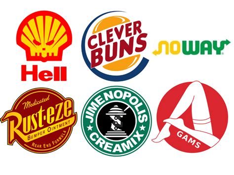 Famous Parody Logo With Your Brand Name Upwork