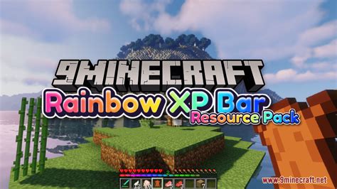 Rainbow Xp Bar And Ping Resource Pack 1 19 2 1 18 2 Texture Pack
