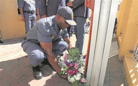 Fallen Officer Ashwin Pedro Remembered At Memorial Service In Grassy Park News24