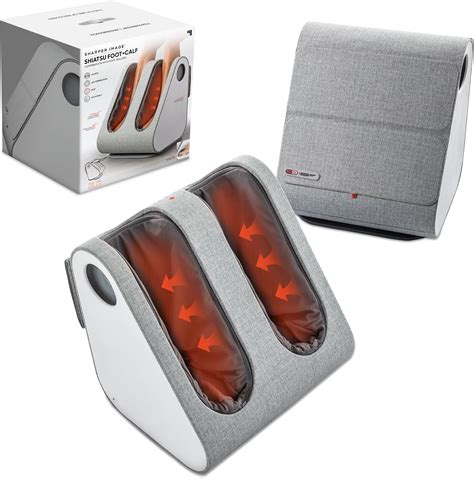 Sharper Image Shiatsu Foot Calf Massager Deep Kneading