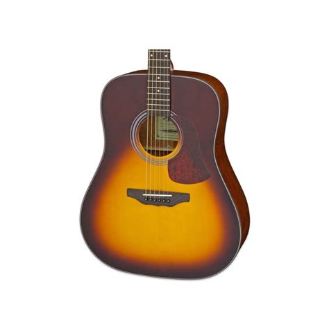 Aria Ad 10 W Bag Tobacco Sunburst Dreadnought Auditorium Acoustic Guitar Rockshop