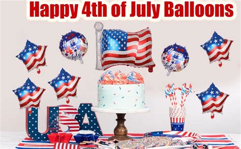 4th Of July Balloons Premium Quality Fourth Of July