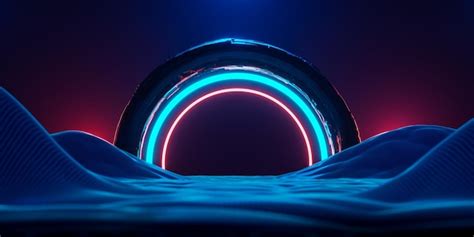 Premium Photo 3d Rendering Abstract Technology Background