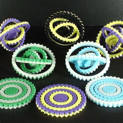 Stl 文件 Ringgear Spinner（原位打印小飞侠玩具） 🧸 ・可下载 3d 打印模型・cults