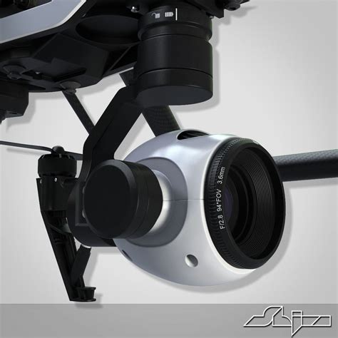 쿼드로 콥터 Dji 인스파이어 1 3d 모델 149 3ds Max Obj Fbx Free3d