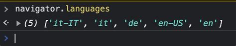 Languagedetector Does Not Automatically Detect Language From Browser