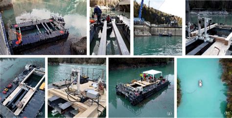 Test Execution Floating Pontoon And Pushing Device Download Scientific Diagram