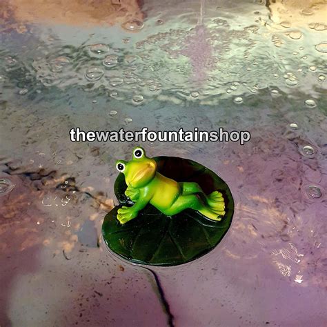 Floating Frog Pad Water Fountain In Singapore Thewaterfountainshop