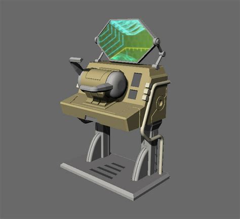 🌉 Ground Bridge Terminal From Transformers Prime・ 3d File For ・cults