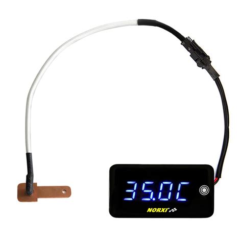 Universal Motorcycle 3in1 Multifunction Gauge Radiator