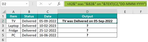 Concatenate Date In Excel 2 Methods Examples Combine Dates