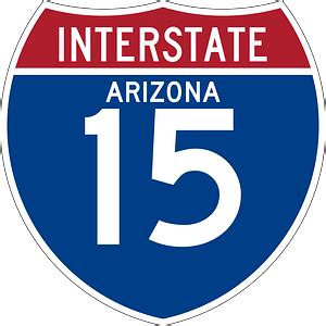 Interstate 15 Arizona Sign Free Vector Clipart Images On