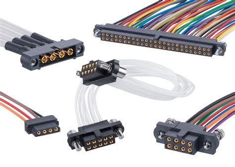 Harwin Introduces Ready Made Cable Assemblies For Its Datamate