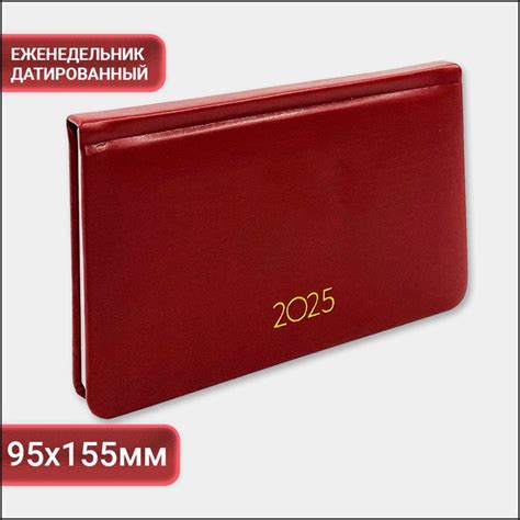 Еженедельник датированный на 2025 год Axler маленький карманный планер А6 купить на Ozon по