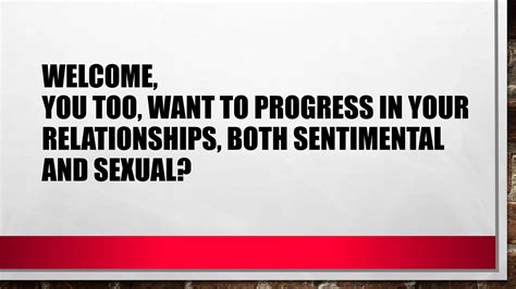 Training Sexual Energetics And Personal Developement PPT