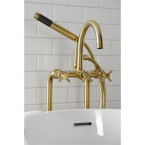 Concord Cck8107dx Freestanding Tub Faucet With Supply Line And Stop
